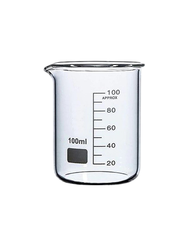 100ML Glass Beakers Lab Supplies Services Dimachem